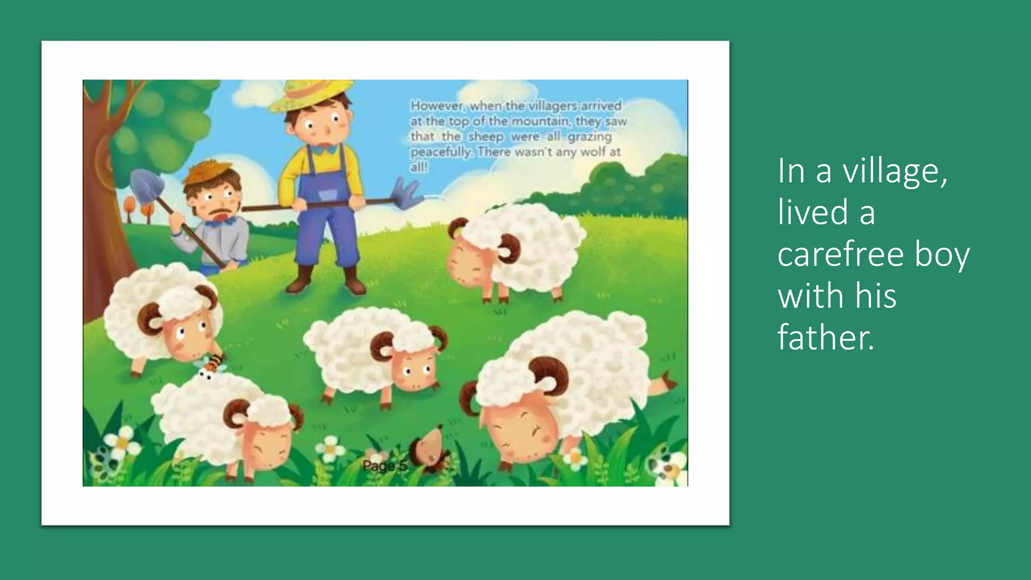 The boy who cried wolf | PPTX