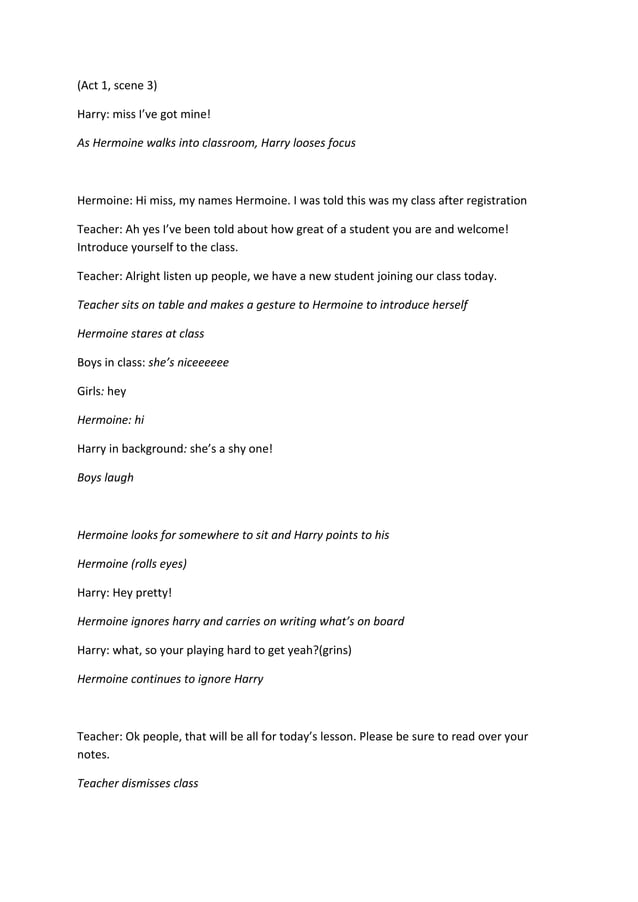 The boy who cried wolf.docx script finished | PDF