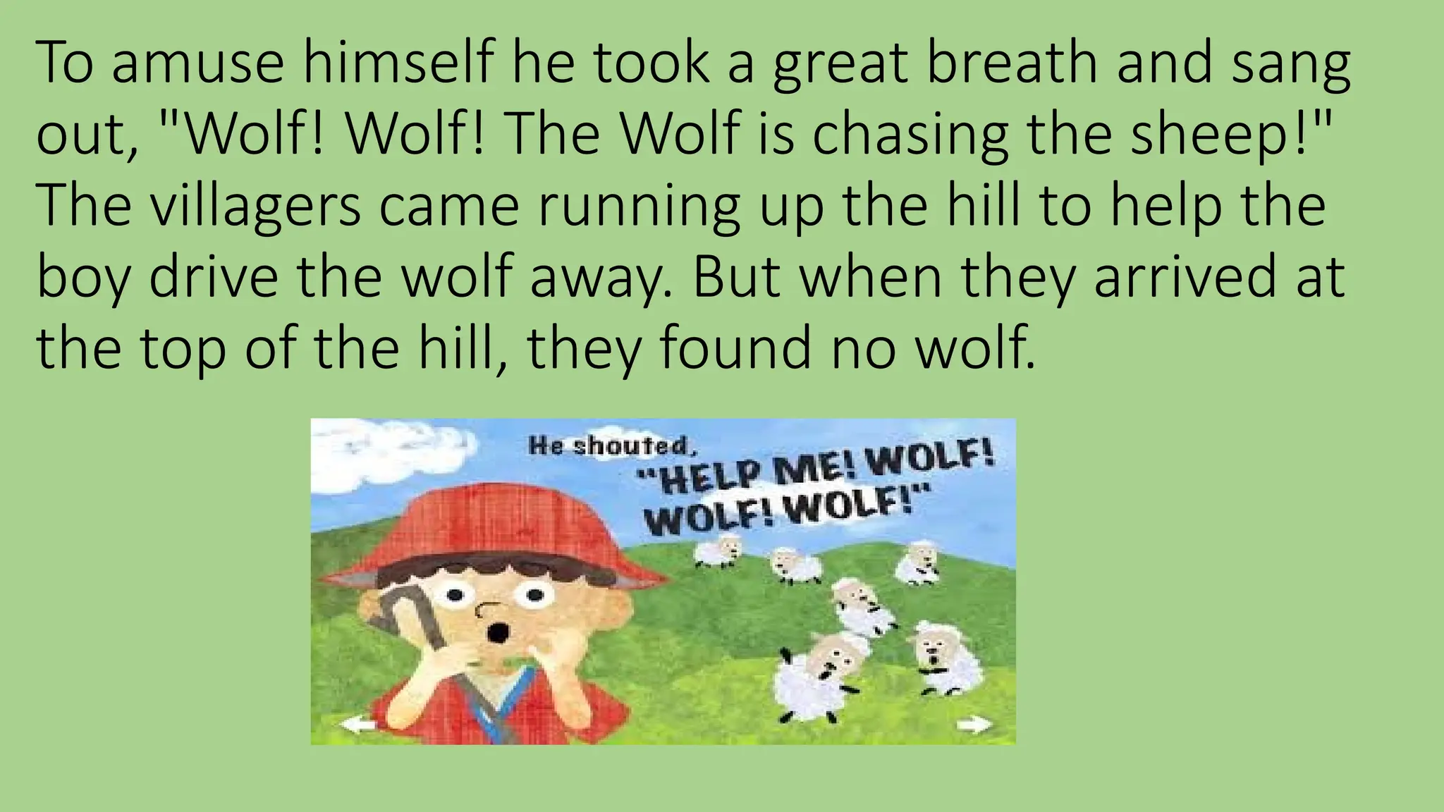 the_boy_who_cried_wolf slide show .pptx