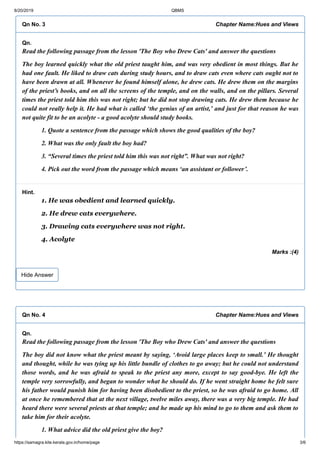 The boy who drew cats | PDF