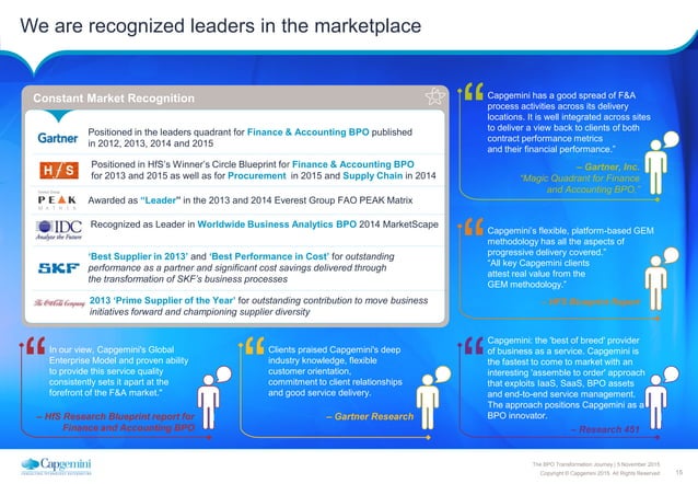 The BPO Transformation Journey | PDF