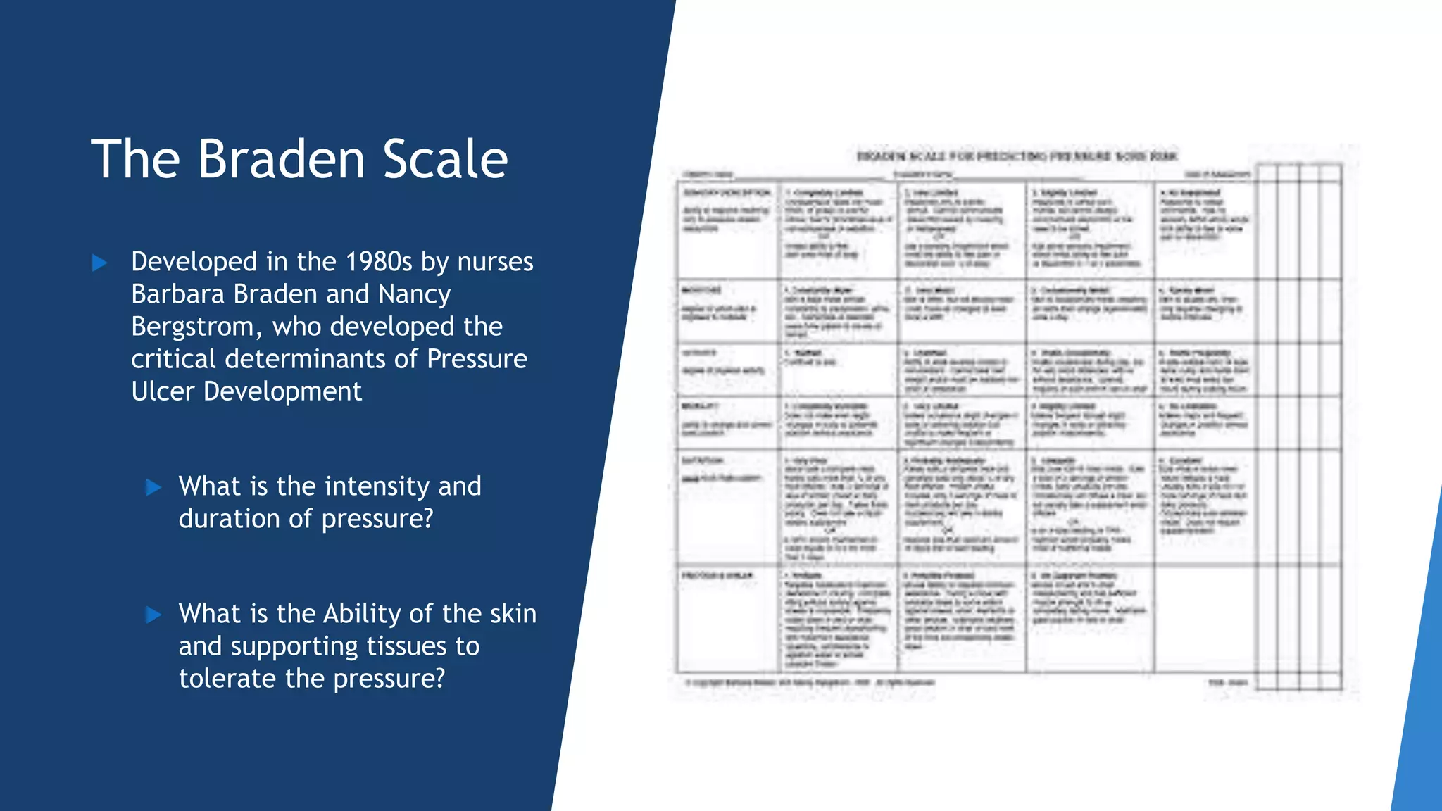 The Braden Scale and Critical Thinking | PPTX