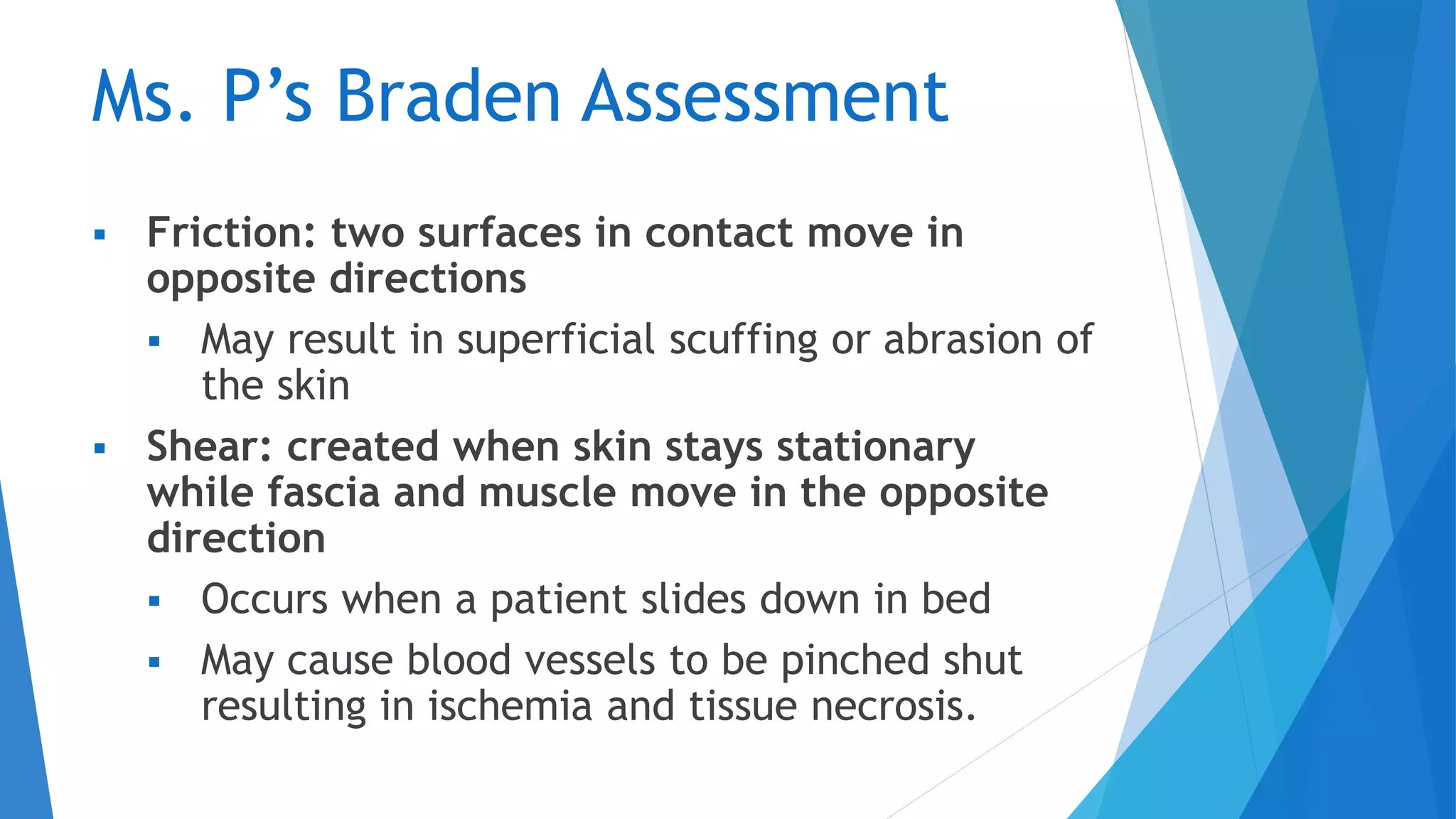 The Braden Scale and Critical Thinking | PPTX | Skin and Dermatology ...