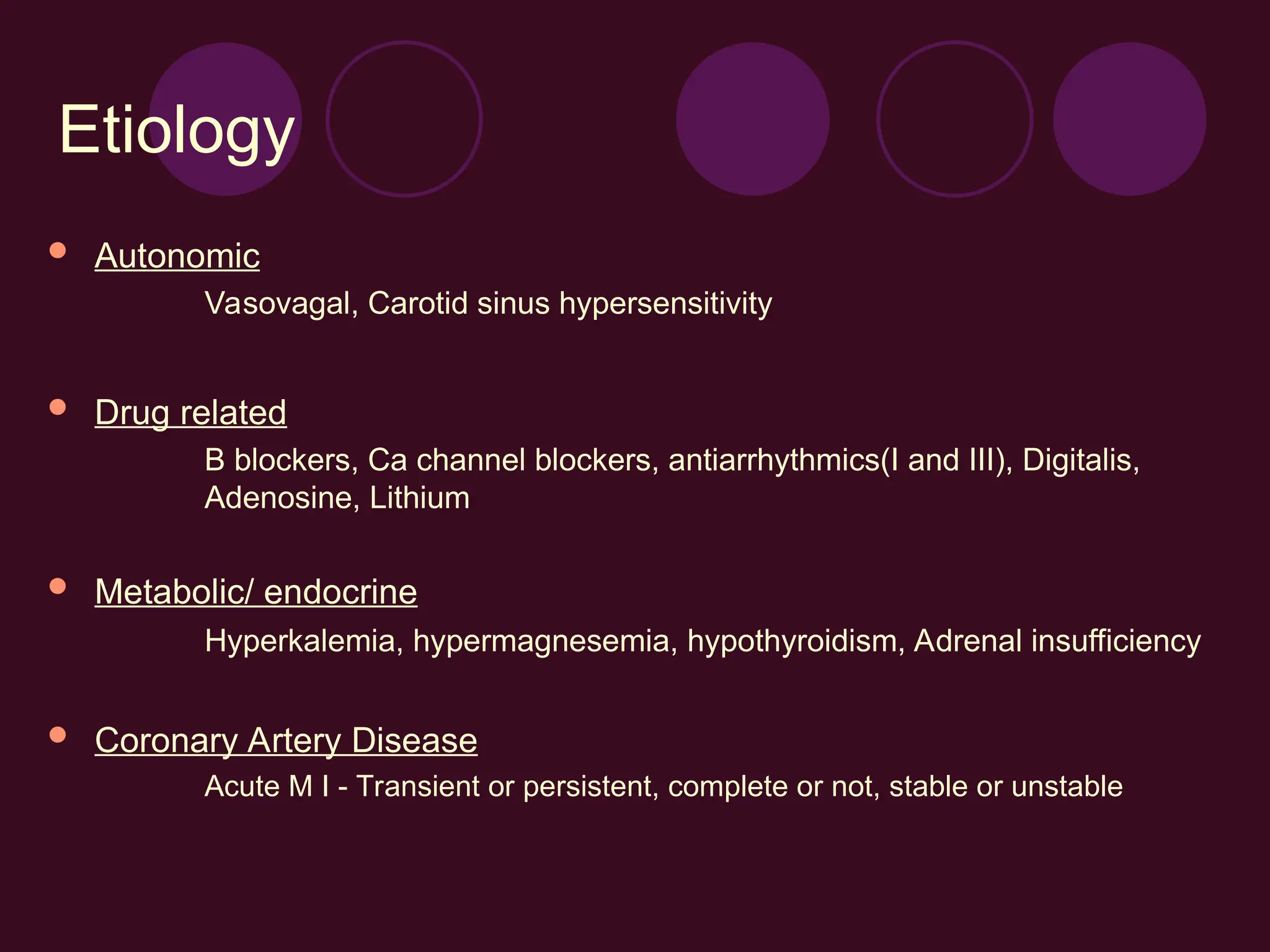 The Bradyarrhythmias need 40 characters in title.ppt