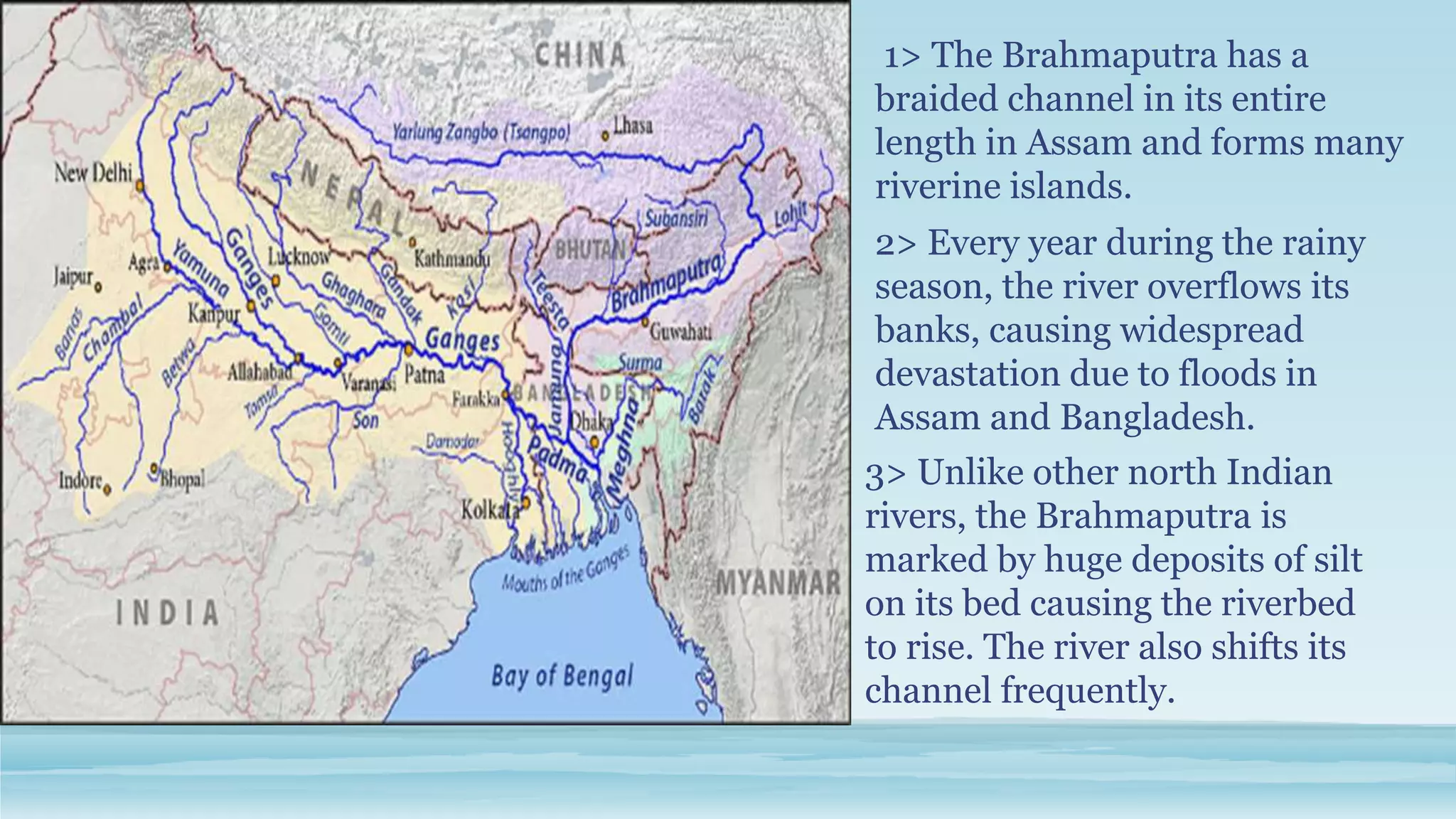 The brahmaputra river system | PPTX