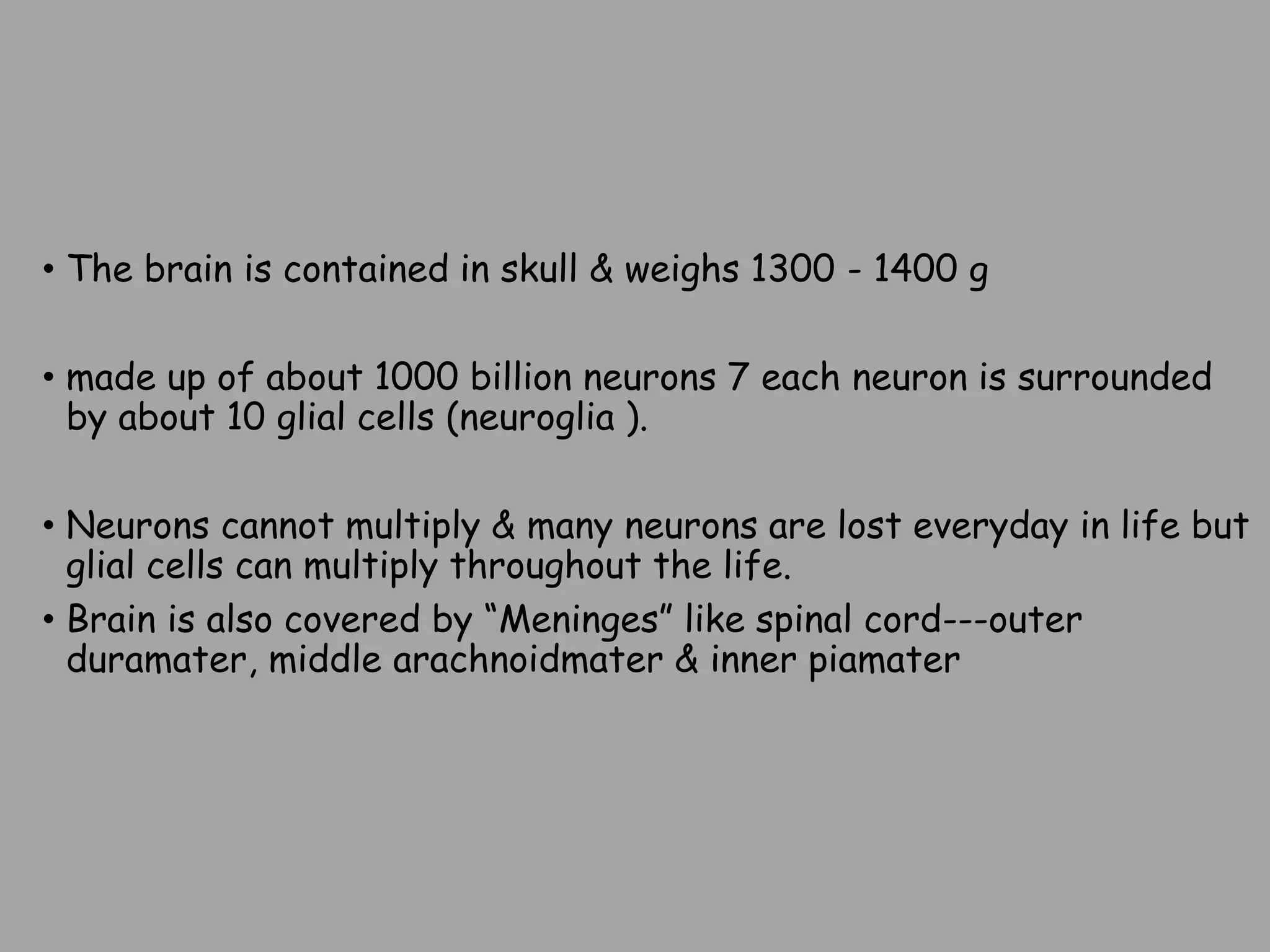 Anatomy and physiology of brain | PPTX