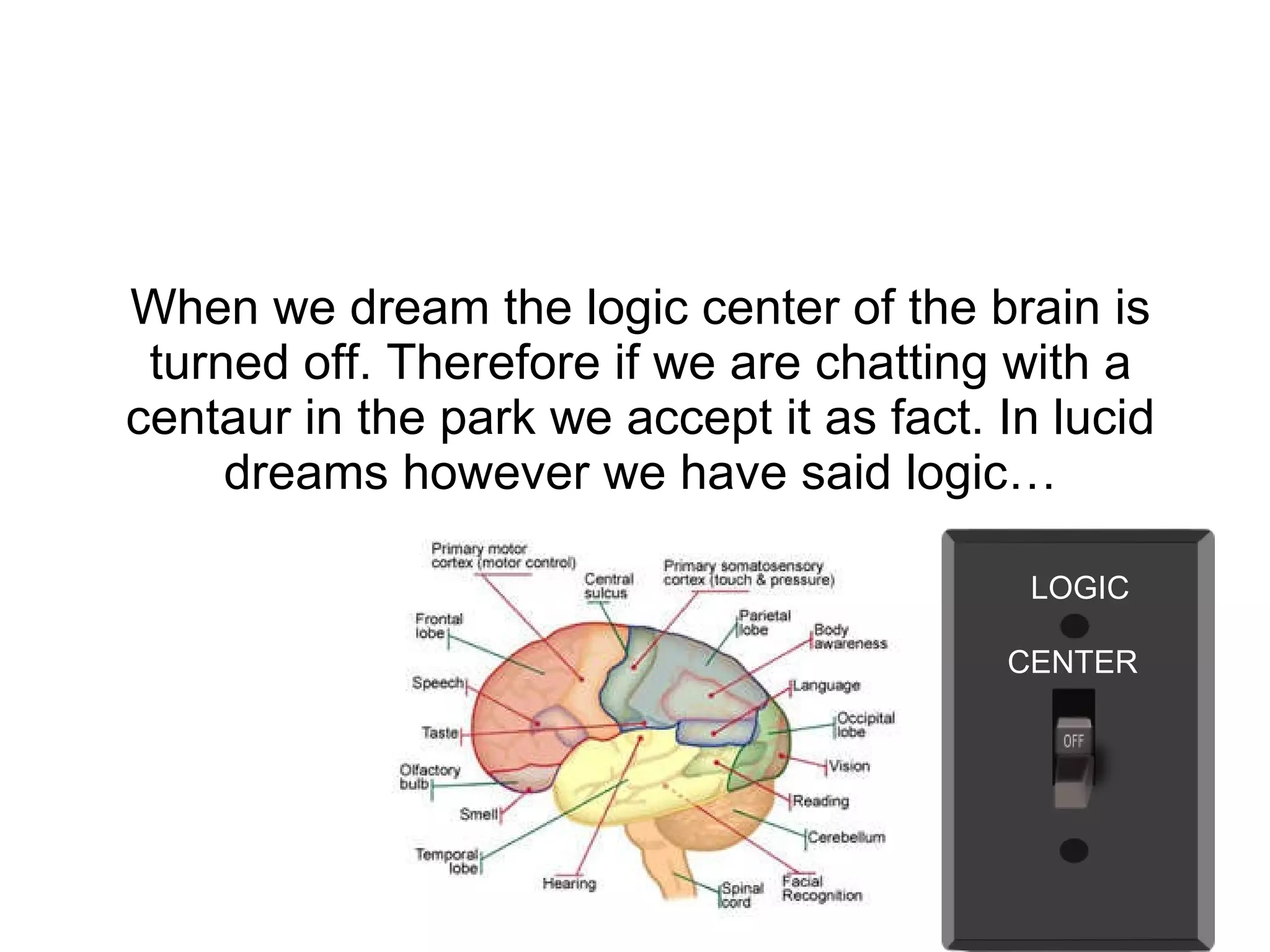 The brain and dreams | PPT