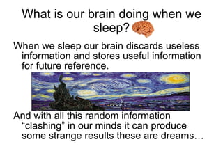 The brain and dreams | PPT