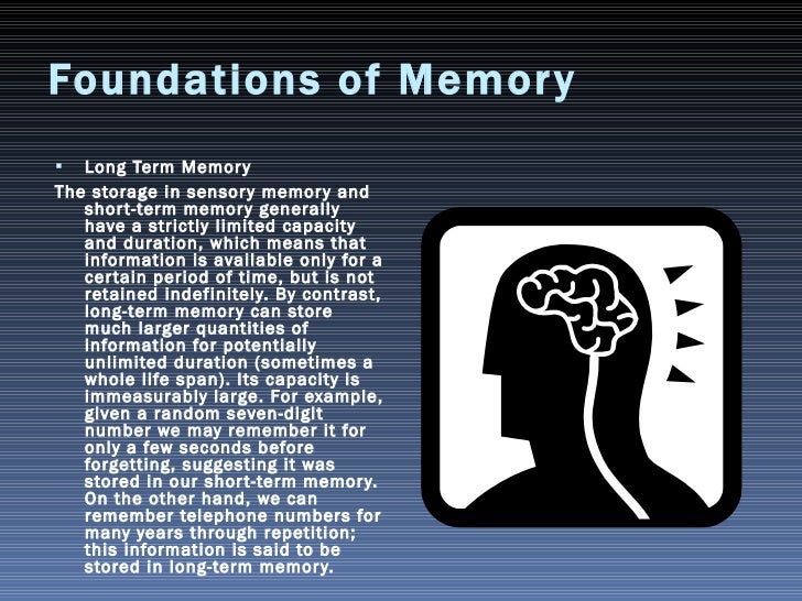 The brain and how your memory works