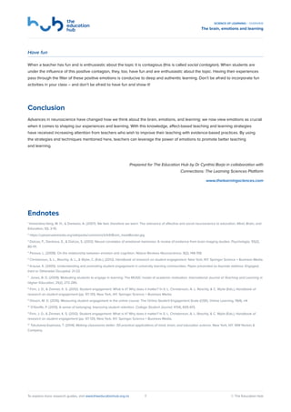 The brain, emotions and learning by Cynthia Borja, Ph.D. 2019 | PDF