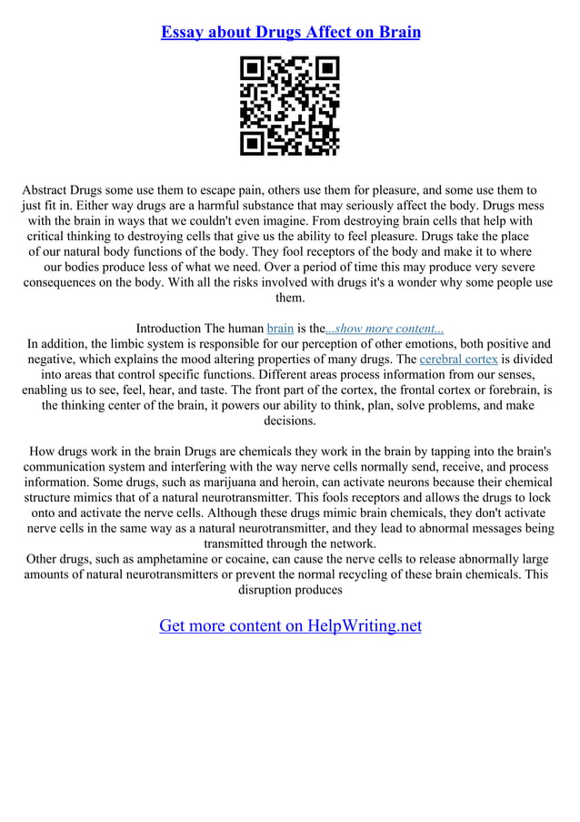 The Brain Essay | PDF