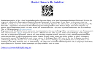 The Brain Essay | PDF