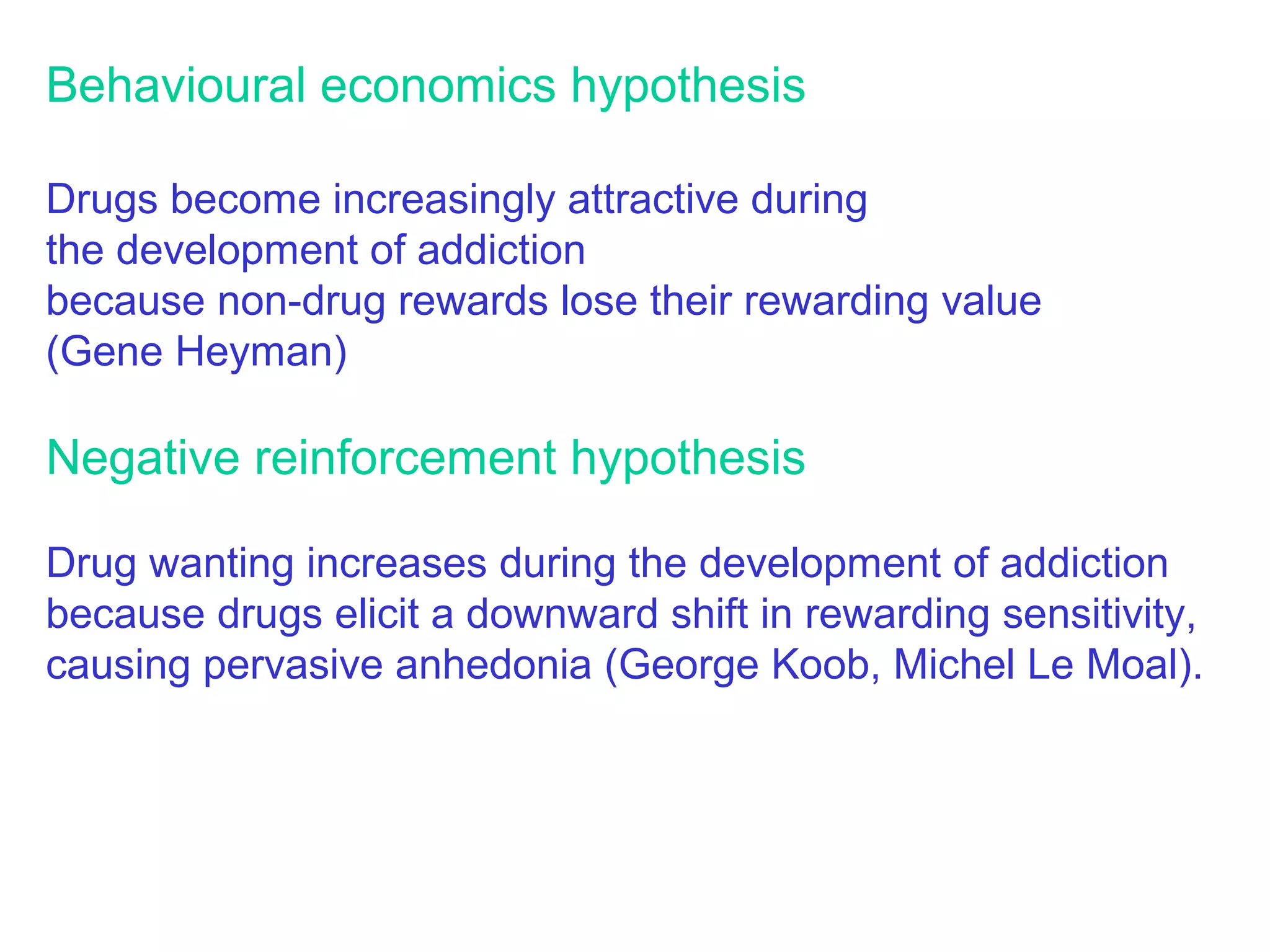 The brain system reward addiction | PPT