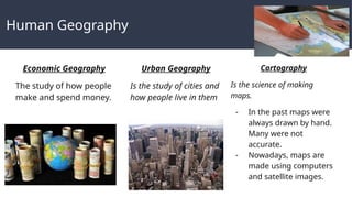The Branches of Geography grade 8 PowerPoint | PPTX