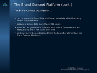 The Brand Concept Platform - An introduction | PPT