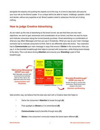 Judging Creative Advertising | PDF