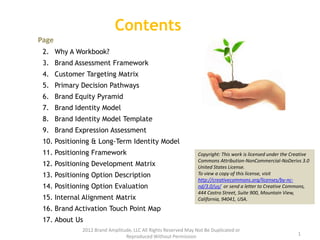The brand strategy toolkit_workbook | PPTX