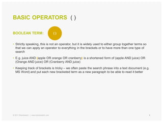 How to Write a Query in Brandwatch [Excerpt] | PDF