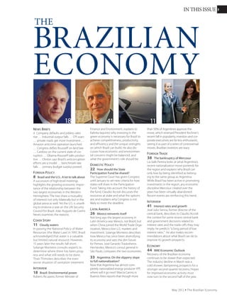 December 2011 - The Brazilian economy in an adverse international ...