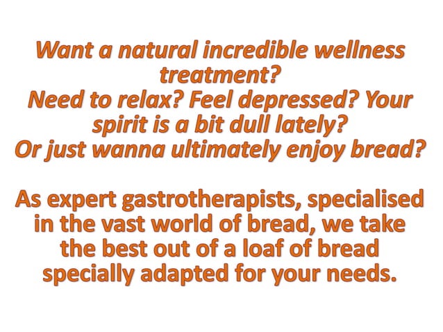 The bread experience | PPT