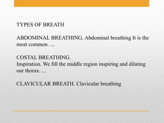 The breathing | PPTX