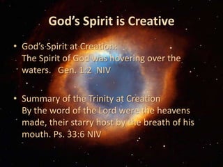 The breath of life has creative power | PPTX
