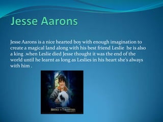 The bridge to teribithia powerpoint | PPT