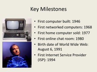 The (Brief) History of Social Media | PPTX