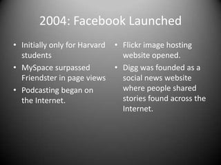 The brief history of social media | PPTX