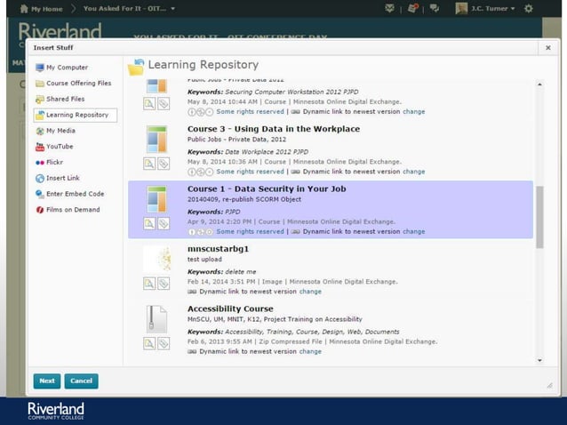 Brightspace Learning Object Repository (LOR): What Is It And How Can I Use It? | PPT