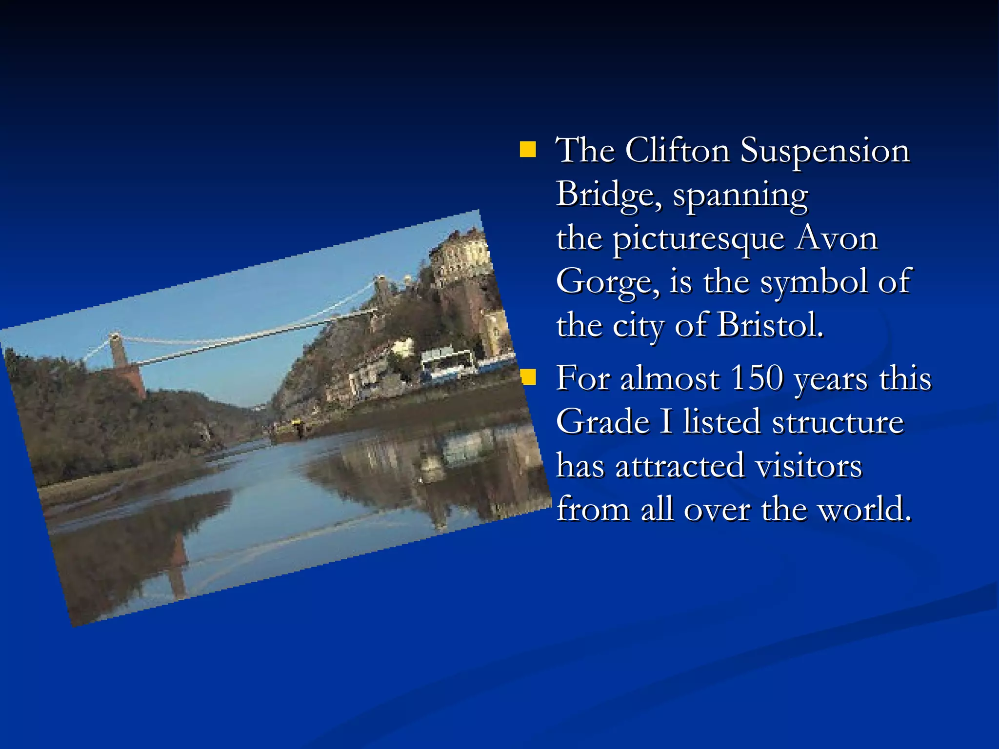 The Bristol Suspension Bridge | PPS
