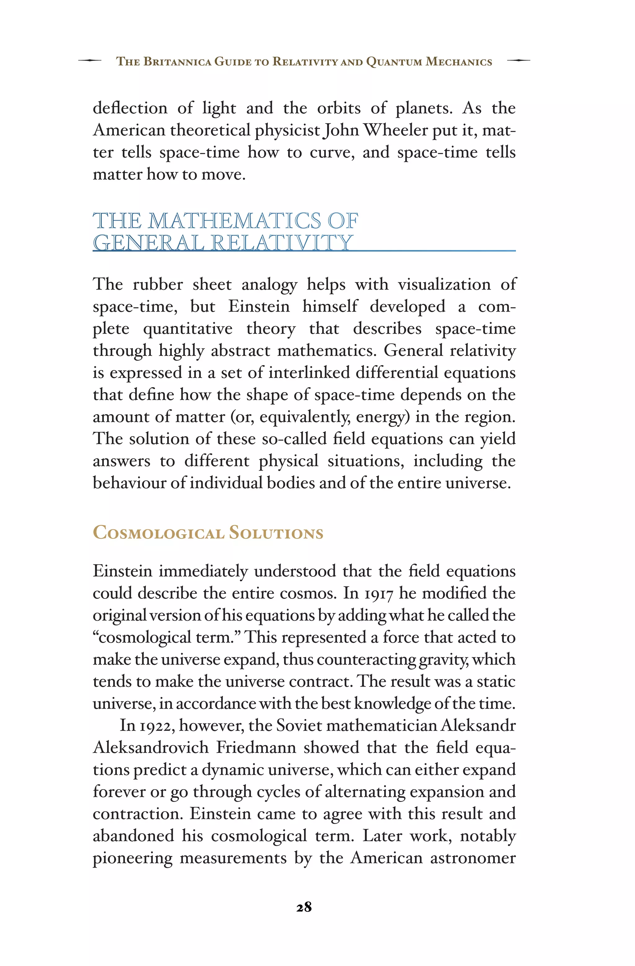 The britannica guide to relativity and quantum mechanics (physics ...