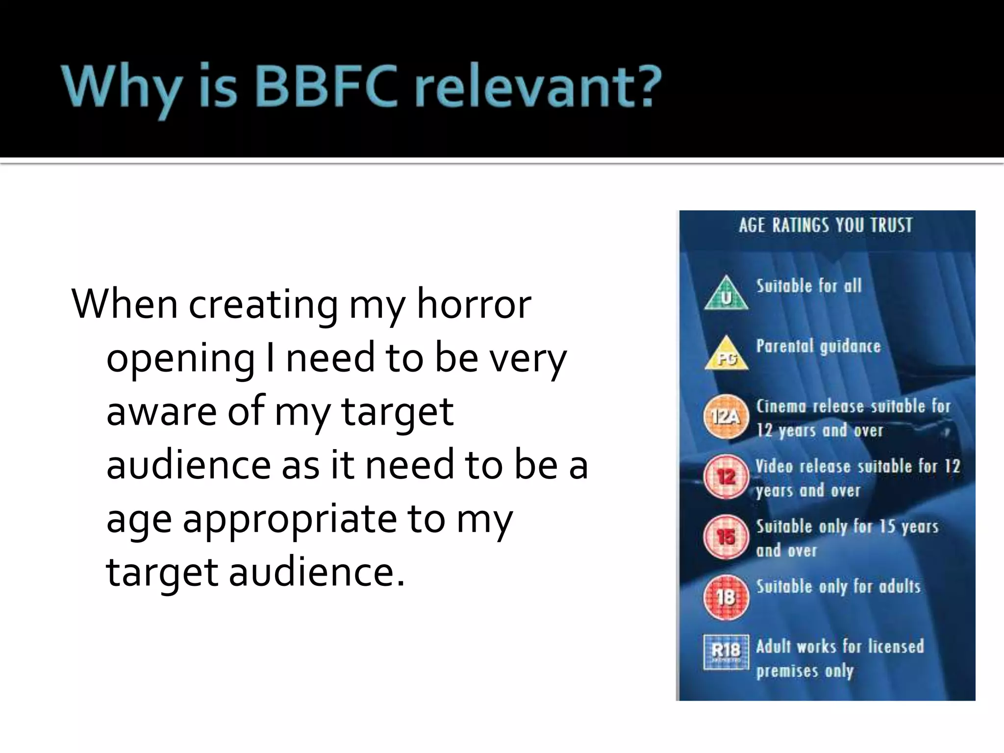 The british bored of film classification (bbfc | PPTX