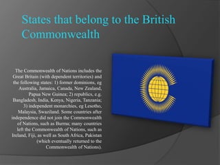 The british commonwealth 1.ppt