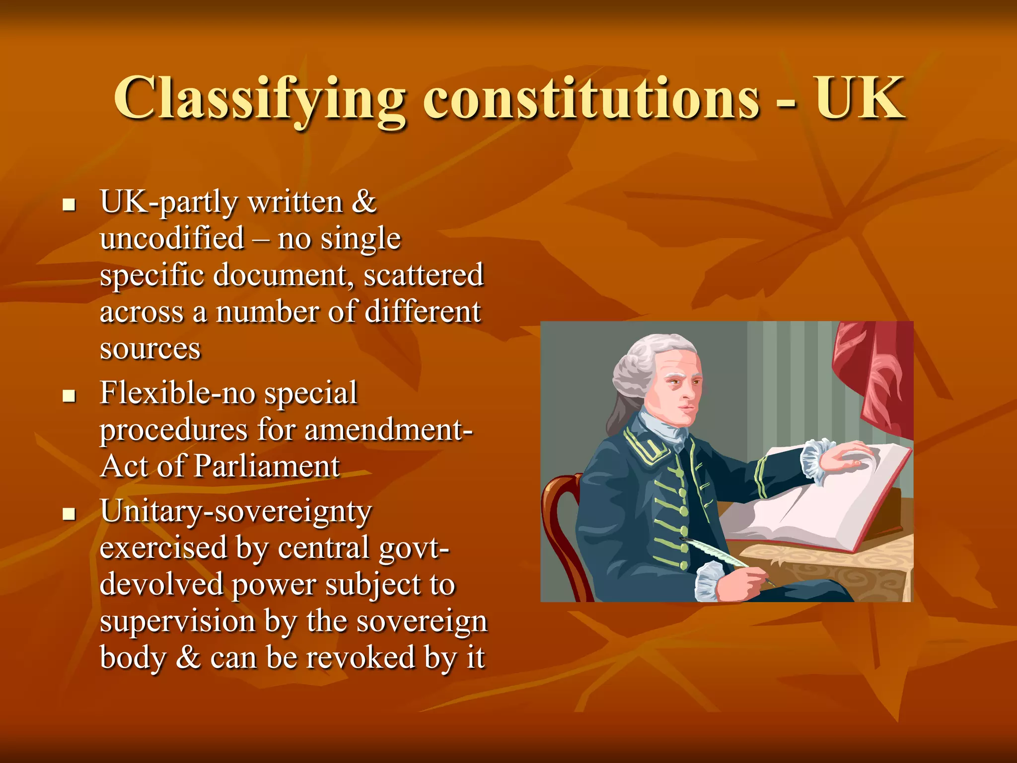 The british constitution | PPTX