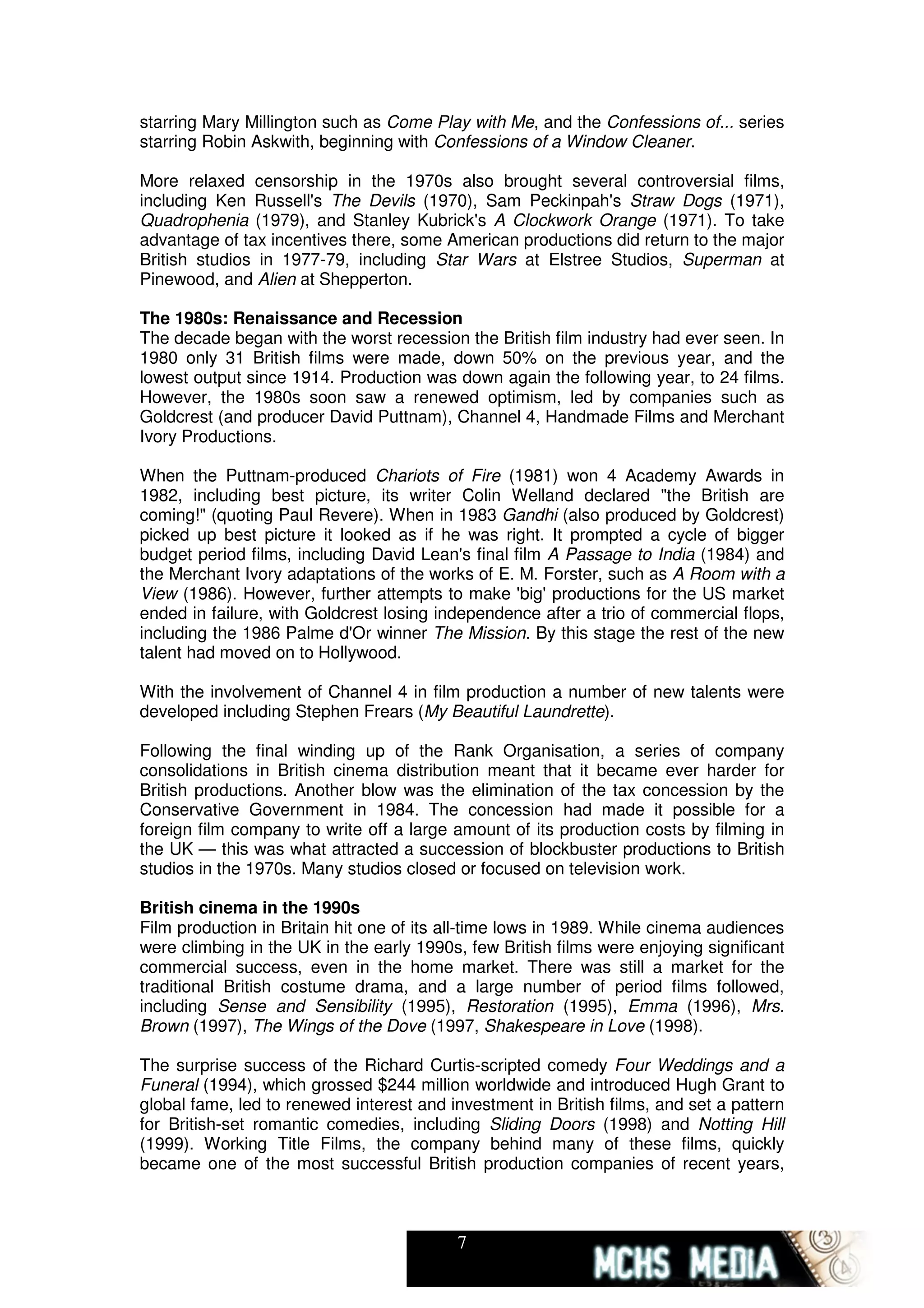 The british film industry | PDF