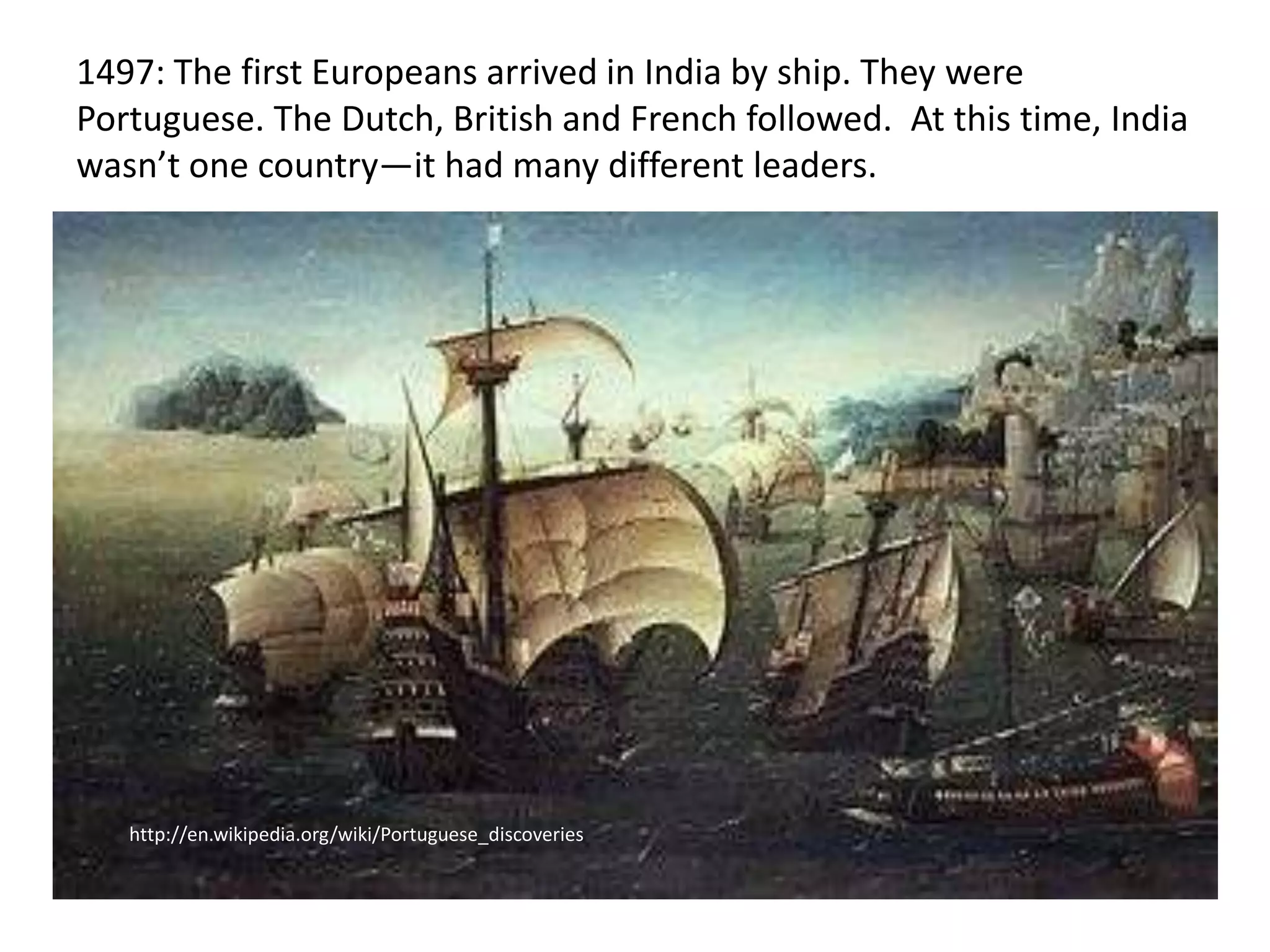 The british in india | PPTX