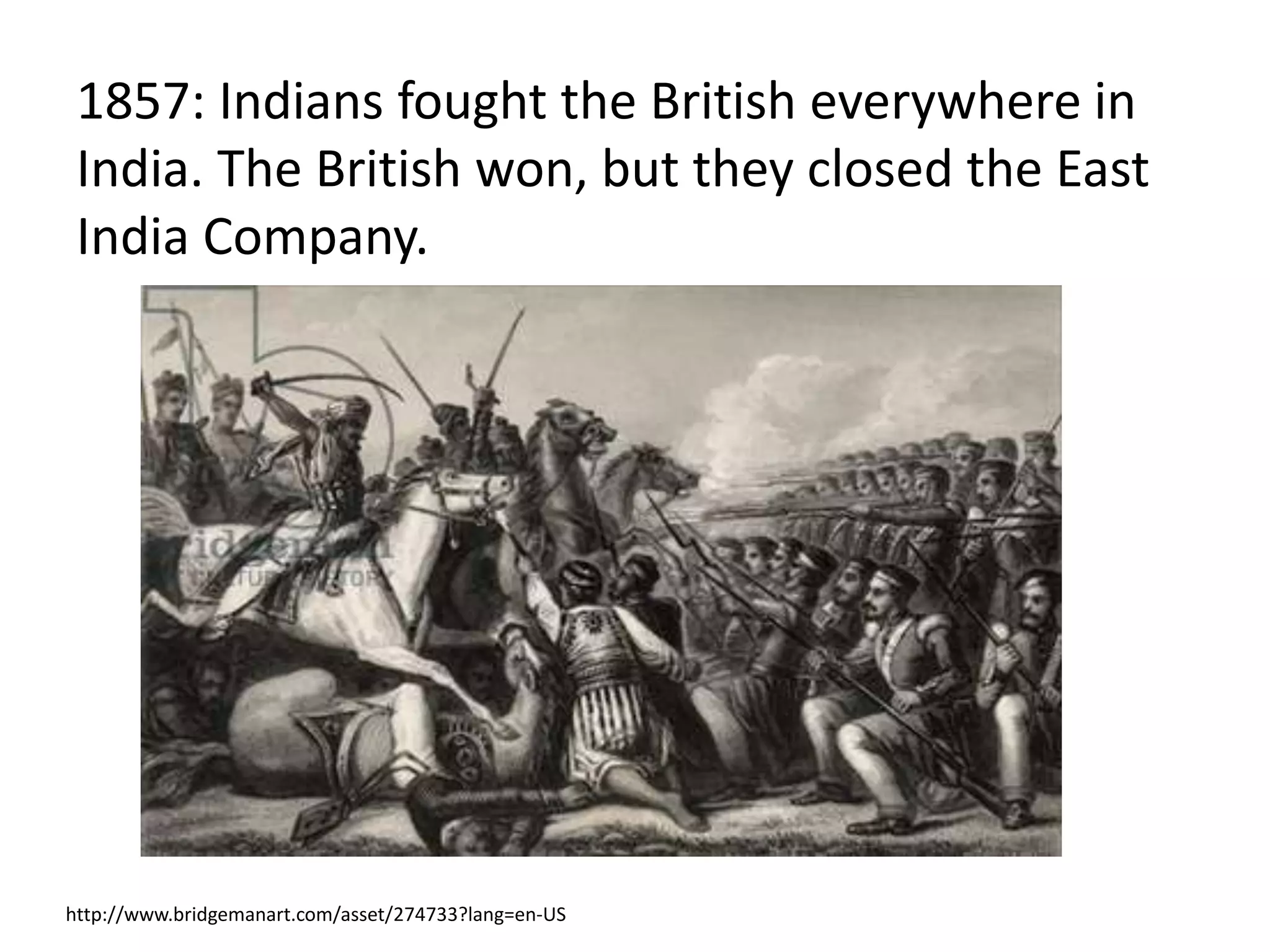 The british in india | PPTX