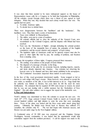 The British North American Student Handbook | DOC