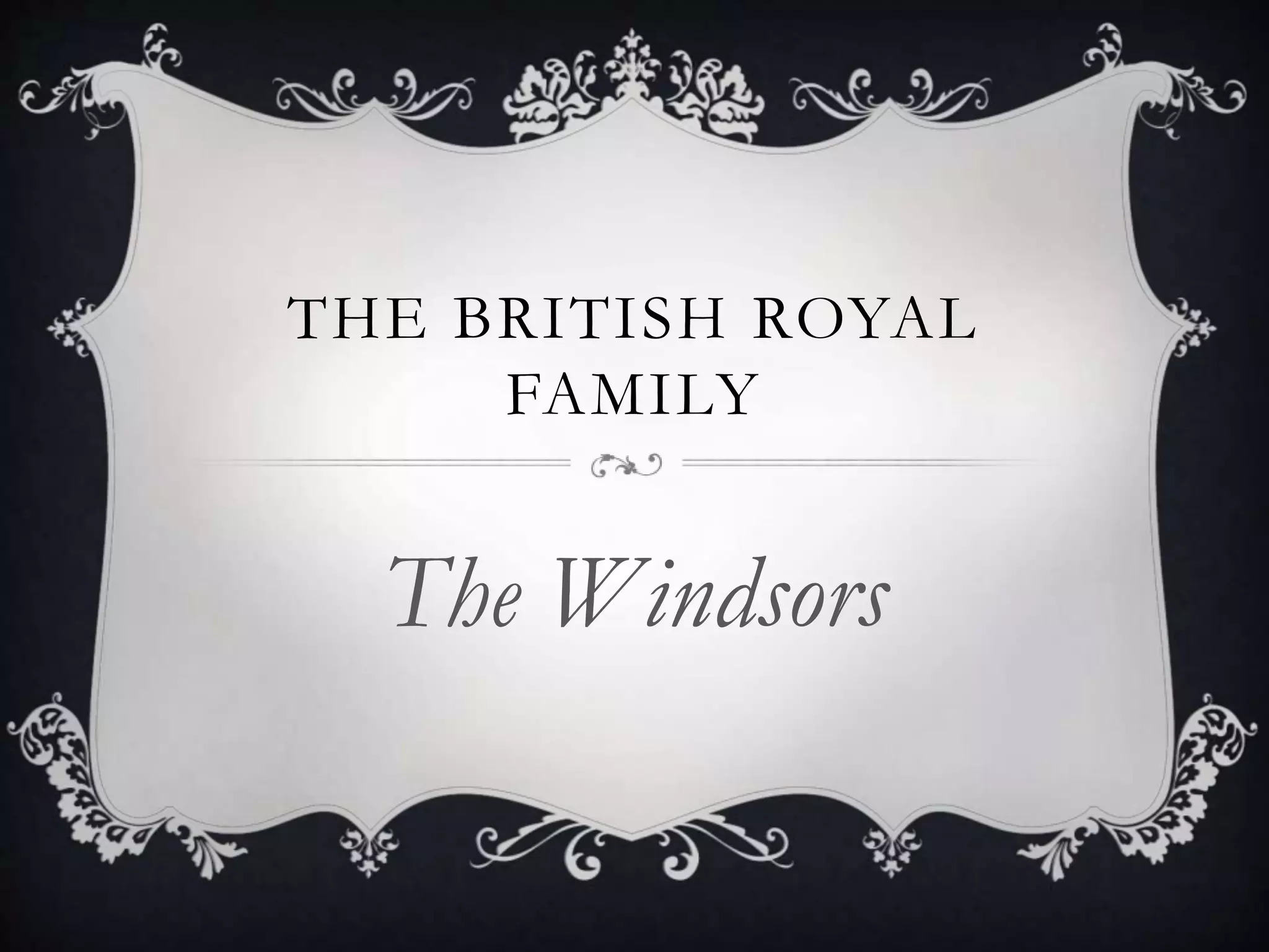 The British royal family | PPSX
