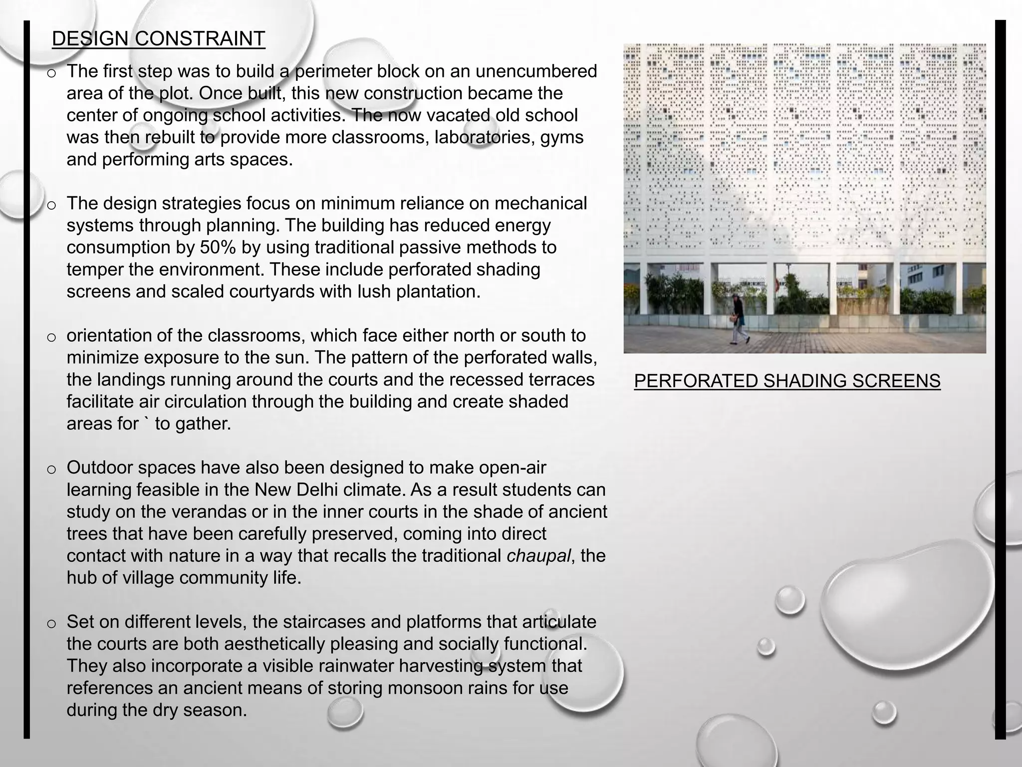 The british school design case study | PPTX