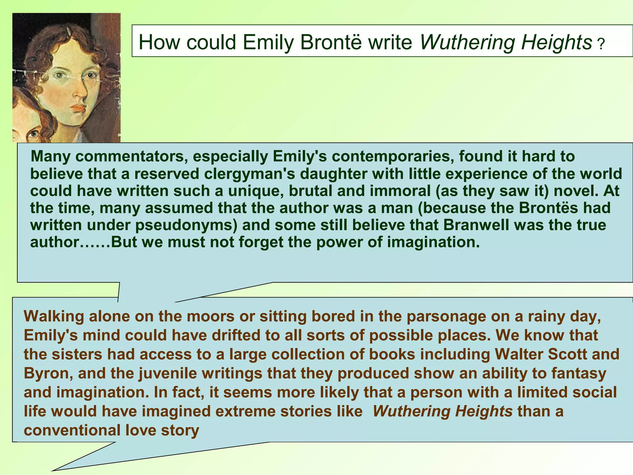 The brönte family | PPT