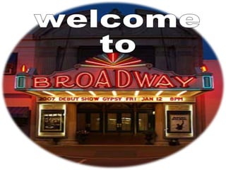 Broadway Theatre Sign