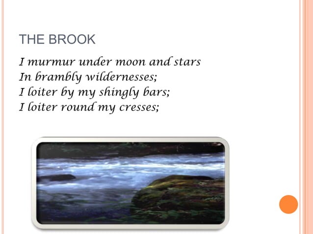 The brook | PPT