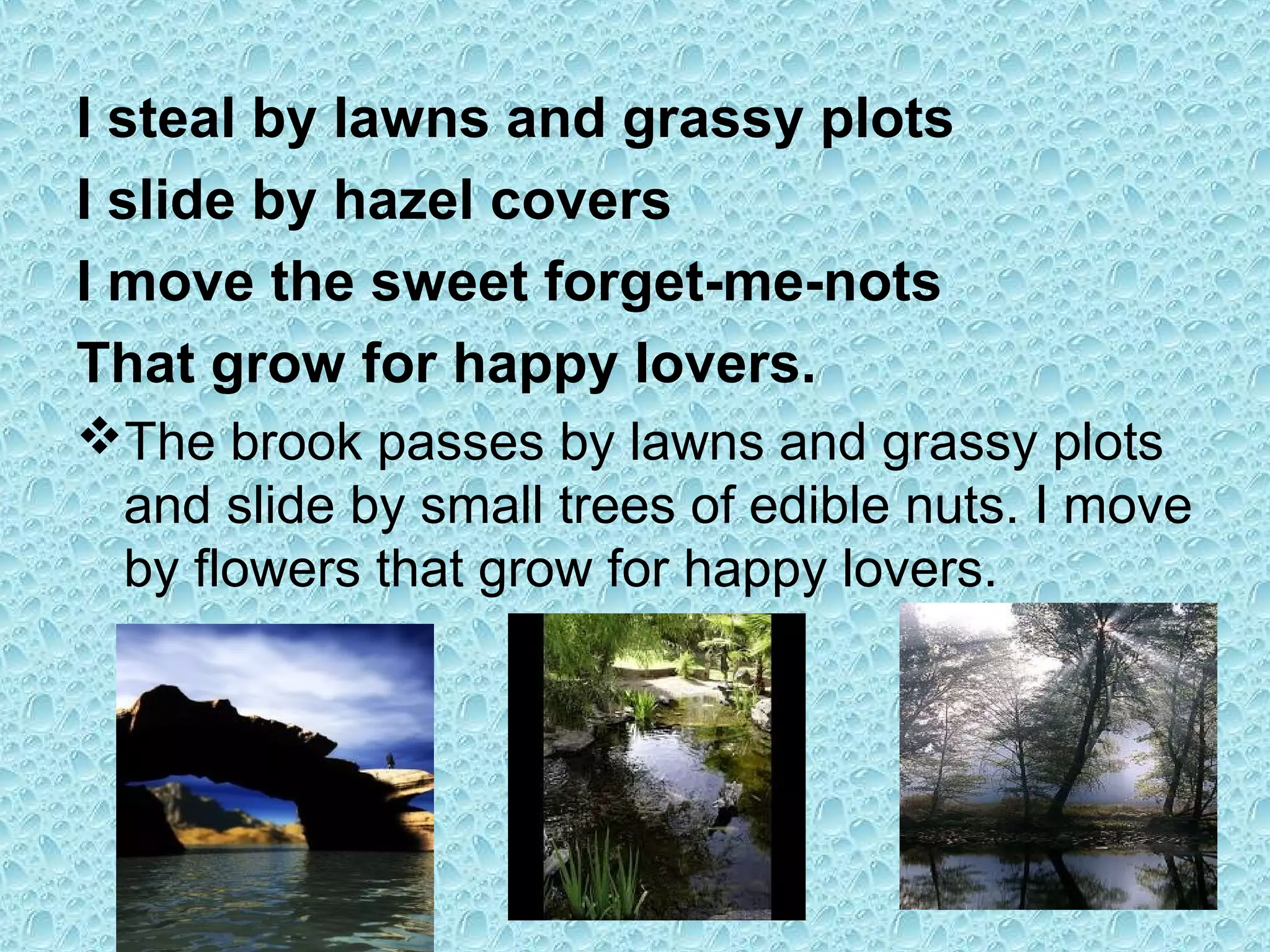 The brook | PPT