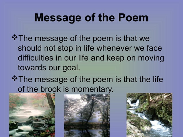 The brook | PPT