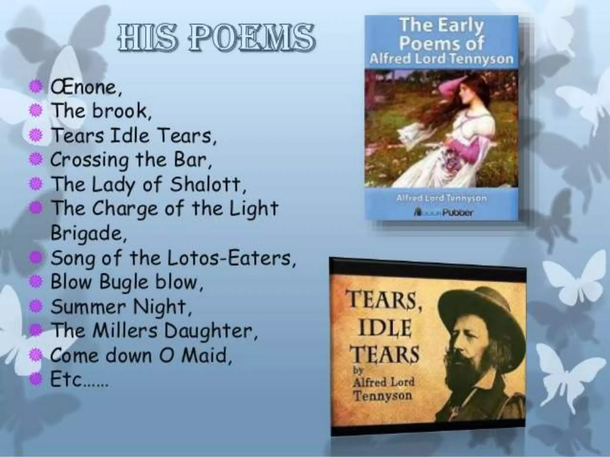 The brook by lord alfred tennyson ppt | PPTX