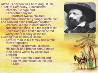 The brook by lord alfred tennyson ppt | PPTX