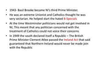 The Brookeborough years | PPTX