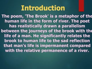 The brook ppt | PPTX